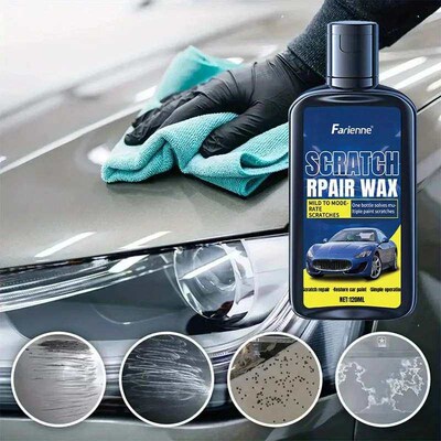 FARIENNE Car Scratch Repair & Polishing Wax - Easy Touch-Up