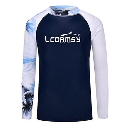 New Swimsuit Mens Diving Suit Split Long-sleeved Surfing Su