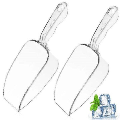 2 Pcs Ice Scoops Plastic Ice Scoop Ice Cream Scoop Popcorn