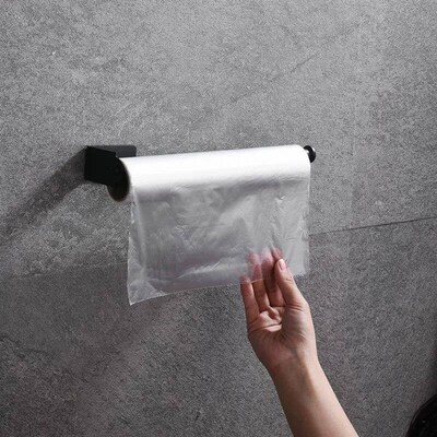 Adhesive Paper Towel Holder Toilet Roll Paper Holder Bathroo