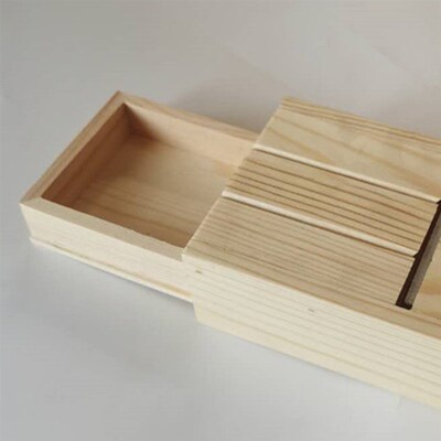 Solid Pine Wooden Soap Loaf Cutter Mould Beveler Planer Soap
