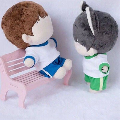 Casual Contrasting Color Baby Clothes 20cm DIY Mini Pants