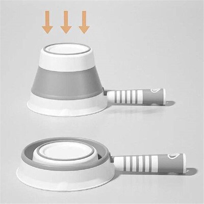 Creative Folding Water Scoop Suspensible Large Collapsible