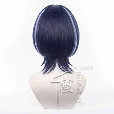 Wanderer Cosplay Wig Game Wanderer Scaramouch Cosplay Synthe