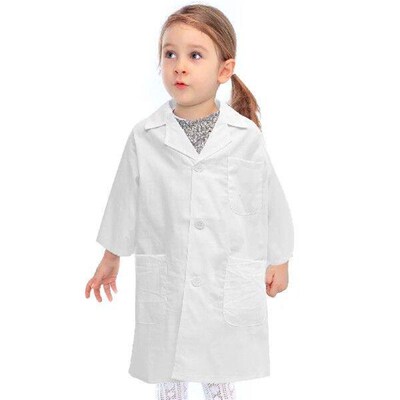 Childrens Lab Coat Halloween Costumes Kid Cloth Scientist