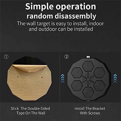 A05T-Electronic Music Boxing Pad,Wall Mounted Boxing