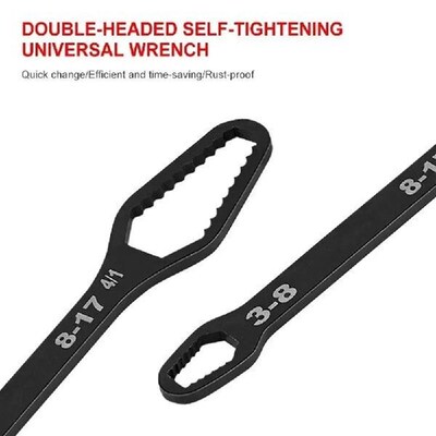 1Pcs 3-17mm Universal Wrenches Adjustable Multifunctional
