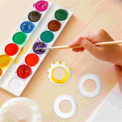 30 Pcs Floral Foam Garland Home Decorations Round Circles