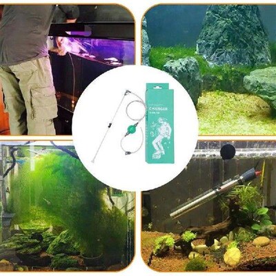 Aquarium Siphon Gravel Cleaner Fish Tank Gravel Removal