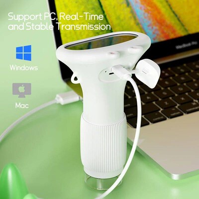 Kids Microscope 1000x Magnifier Microscope 200 Megapixels Wi