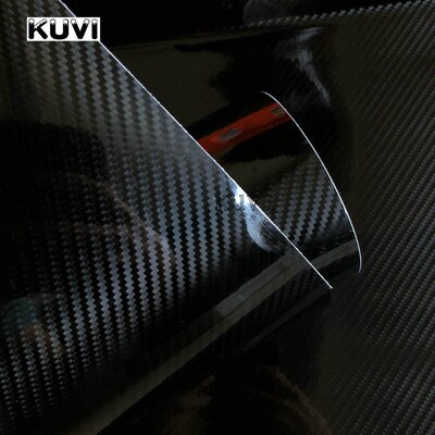 152CM PVC 5D Carbon Fiber Vinyl Foil Film Car Wrap Roll Sti