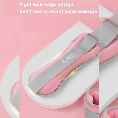 1 Pair 0.3/0.5KG Weight-bearing Sandbag for Wrist and Ankle