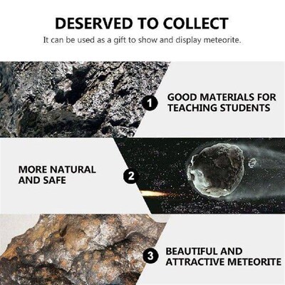 2 Pcs Decor Olive Meteorite Children Toys Space
