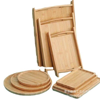 Wooden Tray Wooden Rectangular Walnut Beech Hotel Dinner