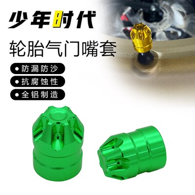 适用ZX4R ZX6R ZX10R H2 Ninja400 Ninja500 Ninja650 气嘴盖帽