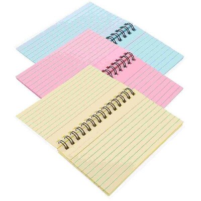 3 Pcs Small Notes Mini Spiral Notepads for Writing