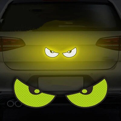 2pcs/Set Reflective Car ers - Improve Your Vehicles Visibil