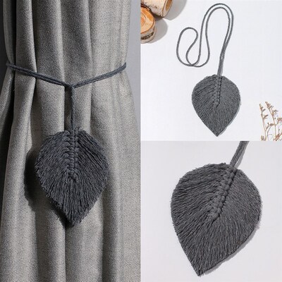Curtain Tieback High Quality Handmade Leaf Home Decor Holdba