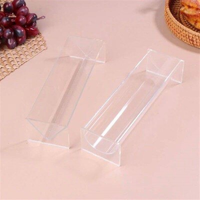 Clear Acrylic Cracker Tray Rectangular Cracker Dish Holder