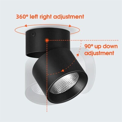 Mini Small LED Ceiling Lamp 220V Ceiling Lights 5/7/10/15/25