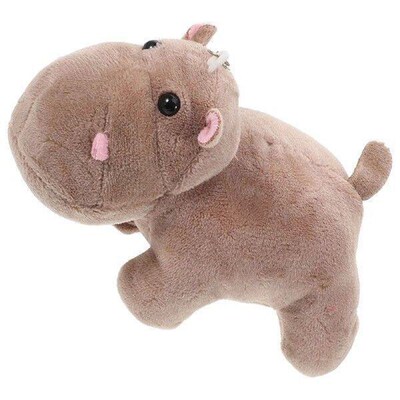 Simulation Hippopotamus Keychain Animal Novelty Keychains
