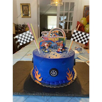 Hot Wheels Birthday Party Balloon Bouquet Decorations 32inch