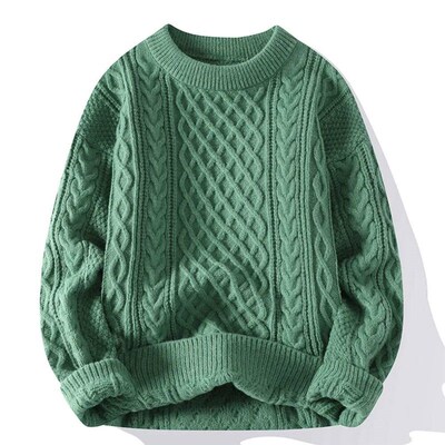 Vintage Sweaters Men Crewneck Sweater Men Pullover Jumpers G