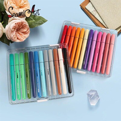 SeamiArt 24/36/60/72color Direct-liquid Acrylic Marker Pen s