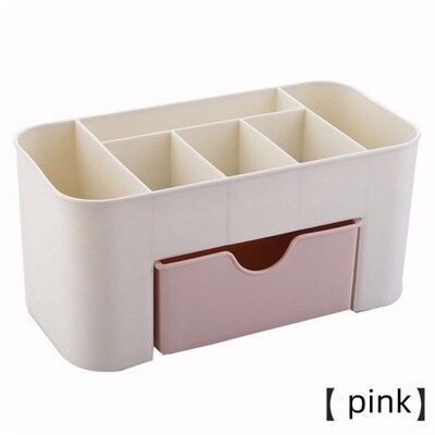 Nordic Desktop Drawer Cosmetic Storage Box Makeup Brush Orga