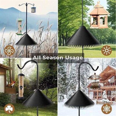 2pcs 14/16/18in Squirrel Baffle Outdoor Wrap Around