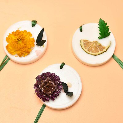 Air freshener, wardrobe fragrance wax tablets, bathroom and