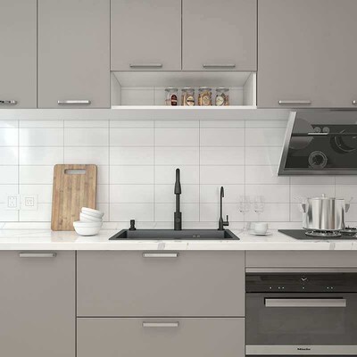 Black 304 Stainless Steel Kitchen Vegetable Basin Sink Sink