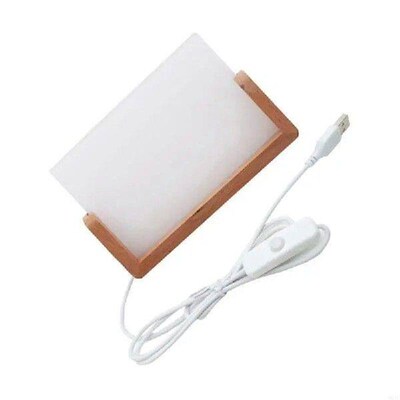 Acrylic Picture Frame for Sublimation with LED Light Stand