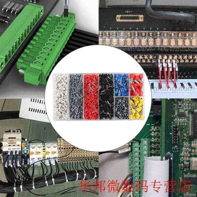 1800pcs Wire Power Control Mini Pin End Terminals Accessorie