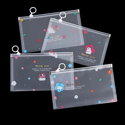 1/4Pcs Cartoon Mask ver Bag Portable Facemask Holder Face Ma