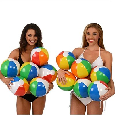 6 Styles Kids Inflatable Water Games Beach Ball Swimming Poo