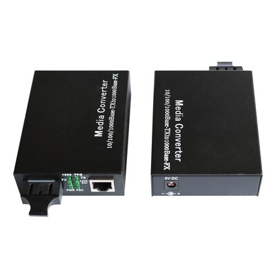 LED dot matrix video wall smaller fiber optical media conve