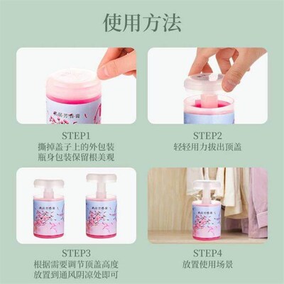 Home Air Freshener for Bathroom Odor Removal, Fragrant Toile