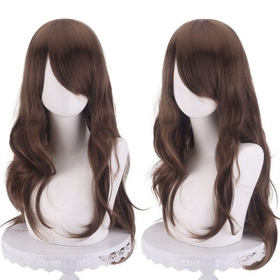 Cos Animation Wig Universal Multicolor 70cm Long Curly Hair