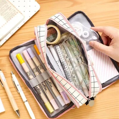 Large Capacity Pencil Case School Multifunction Pen Case Pen
