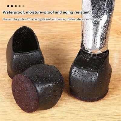 Anti-slip Foot Pad Feet Pads Pulley Chair Foot Cover