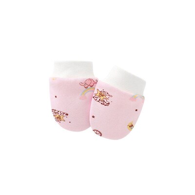 Newborn Antiscratch Mittens Infant Protective Gloves Threade