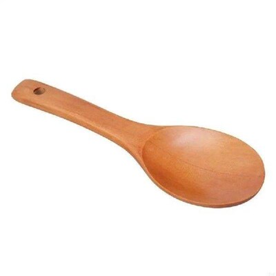 2025 New Cooks Quality Natural Wooden Utensils 9Inch Heat