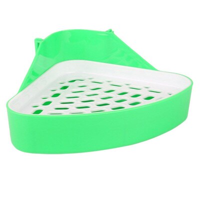 Pet Rabbit Toilet Rabbit Loo Triangle Fixed Bunny Specific