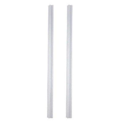 2pcs 50cm Rubber Seal Shower Door Wet And Dry Separation