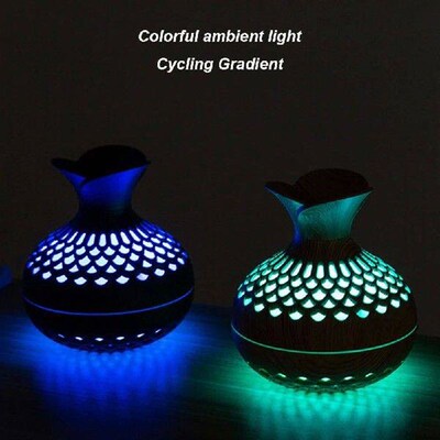 Essential Oil Diffuser Silent Aromatherapy Diffuser Flower