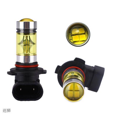 Cross border car LED fog lights 9006 9005 H10 100W 20LED hig