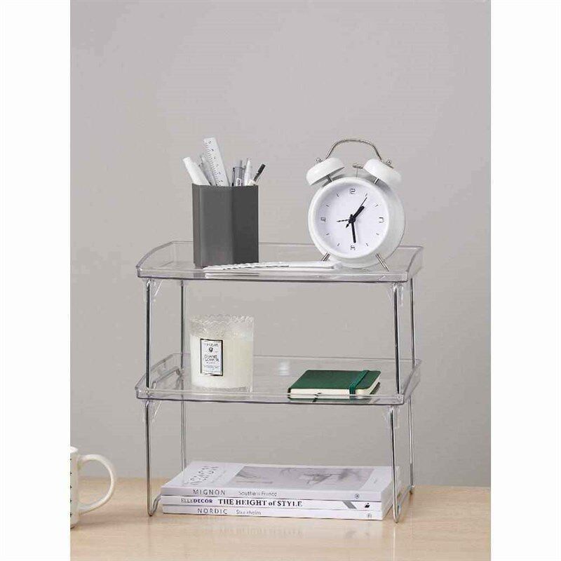 desktop shelf multi-layer storage box office document sortin