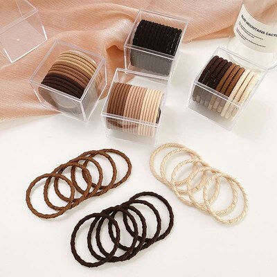 High Elastic Rubber Band for Womens Hair Tie Hair Rope Head