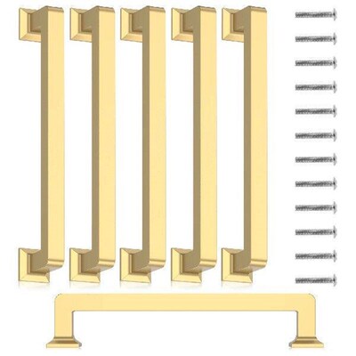 New 12Pcs Cabinet Pulls for Furniture Brushed Craft Zinc